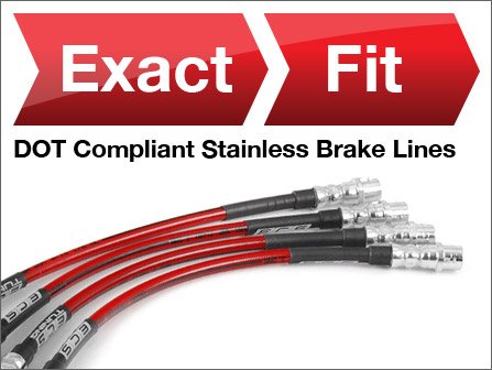 ECS News - Porsche 996 Stainless Steel Brake Lines