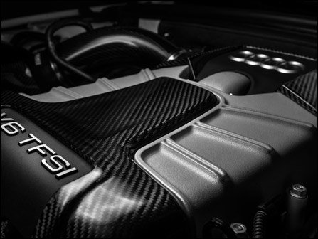 ECS News - ECS Carbon Fiber Engine Cover Kit | B8 S4/S5 3.0T