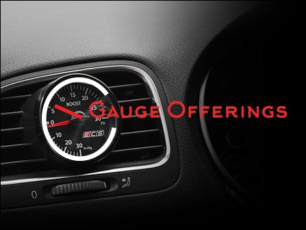 ECS News - VW MK6 Golf R Gauge Options