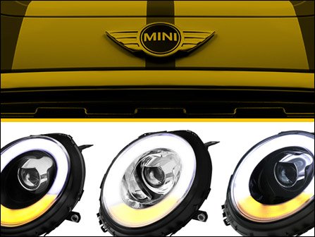 ECS News - R55-R59 MINI Spec D Projector LED DRL Headlights