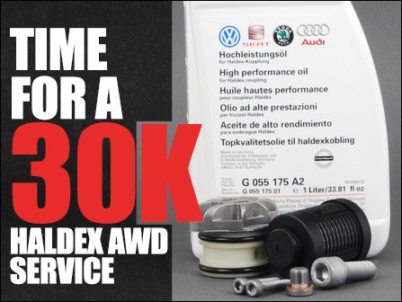 ECS News - VW MK6 Golf R - Haldex AWD Service