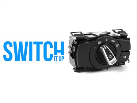 ECS News - BMW E82/E88 1 Series Euro Headlight Switch
