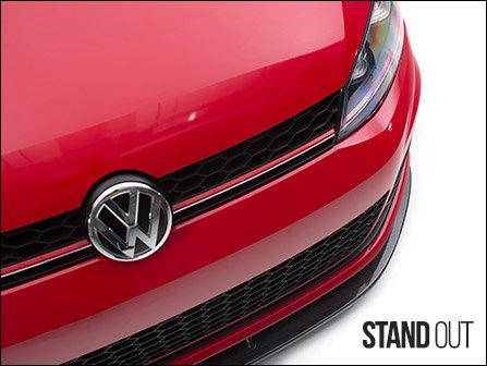 ECS News - New ECS Carbon Fiber Front Lip Spoiler For Your VW MK7
