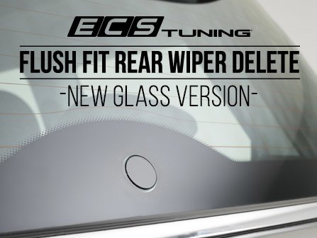 ECS News - MINI Cooper Rear Wiper Delete Plug - Glass Version