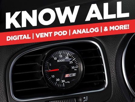 ECS News - VW MK6 Golf R Gauge Options
