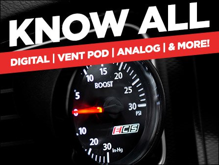 ECS News - VW MK7 GTI Gauge Options