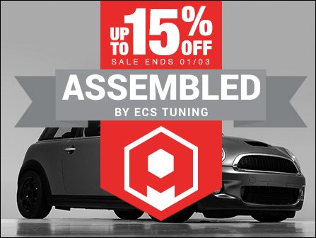 ECS News - Up to 15% off Assembled by ECS for your Gen 2 MINI