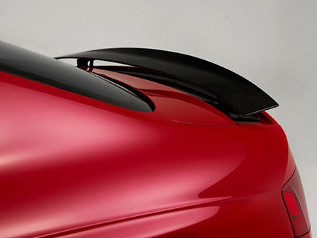 ECS News - Carbon Fiber Trunk Spoiler for your Audi RS5