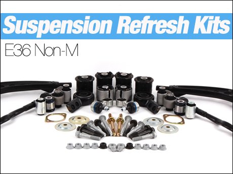 ECS News - BMW E36 Non-M Suspension Refresh Kits
