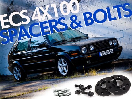 ECS News - ECS 4x100 Wheel Spacers & Bolts
