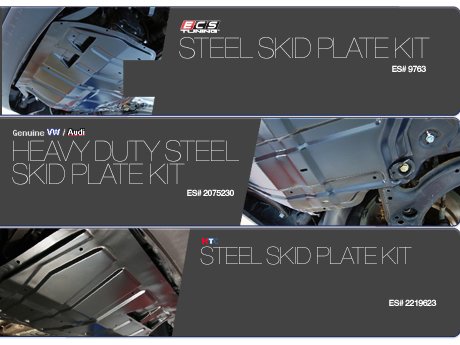 ECS News - VW MKIV Steel Skid Plate Kits