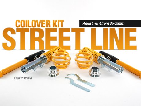 ECS News - FK Street Line Coilover Kits - MKI TT / MKIV R32